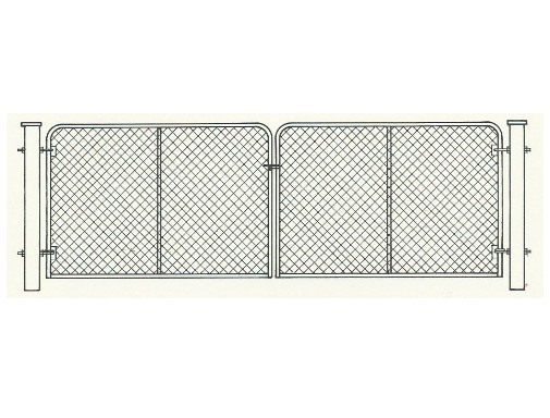 DRIVEWAY GATE - DOUBLE D2 | Vanschoorgate