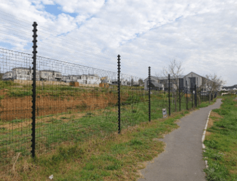 Galvanized Steel Posts, Poles and Fences: Options & Examples ...